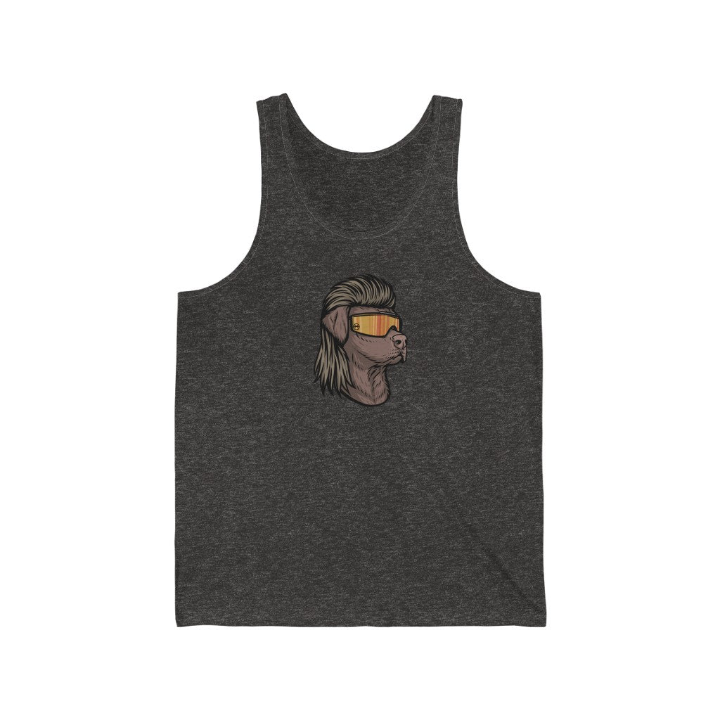 Chocolate Lab Mullet Tank – The Original Deer Mullet Shop